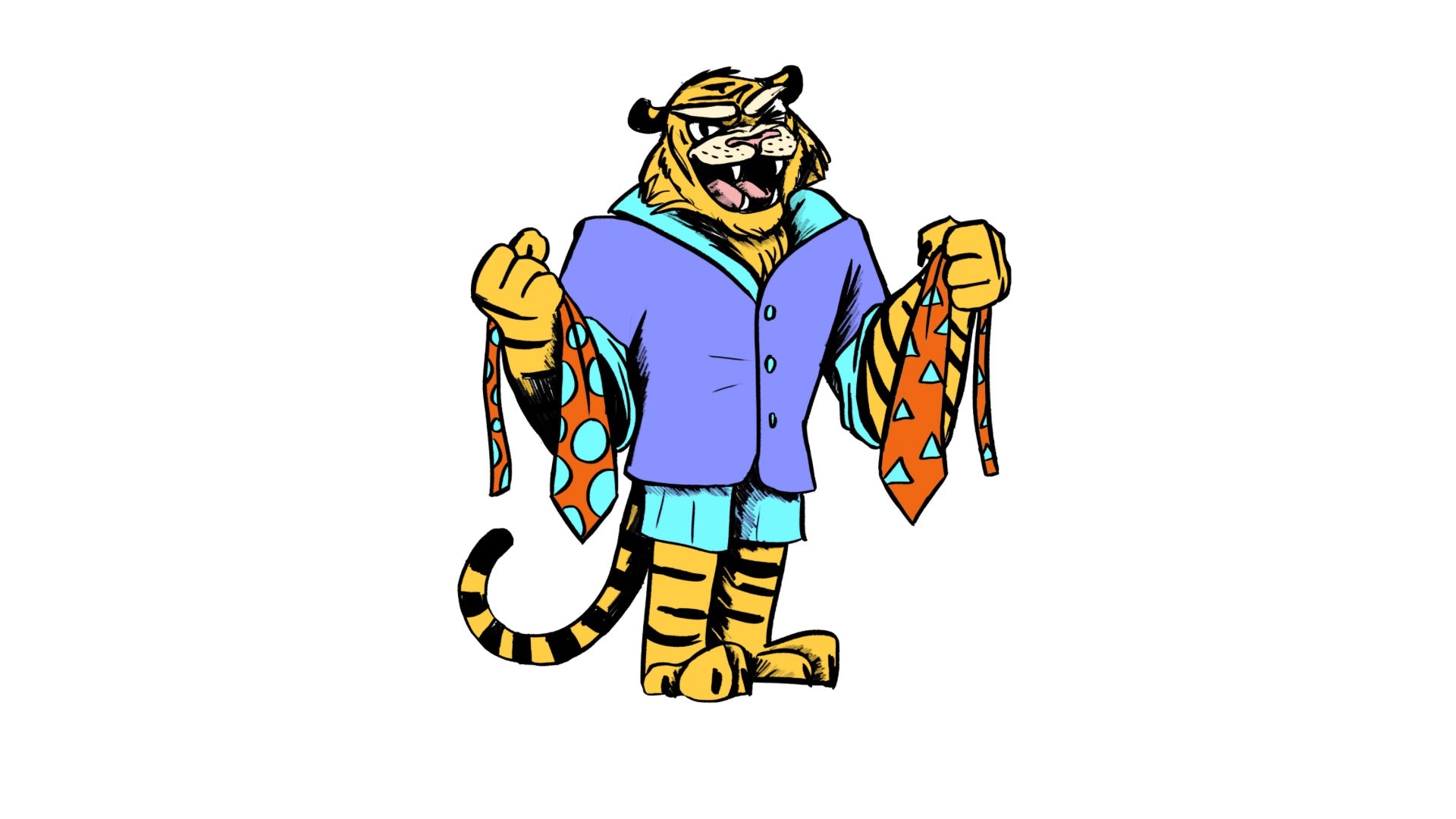 Tie...Grrr Tiger|Salmon and Friends – Salmon & Friends